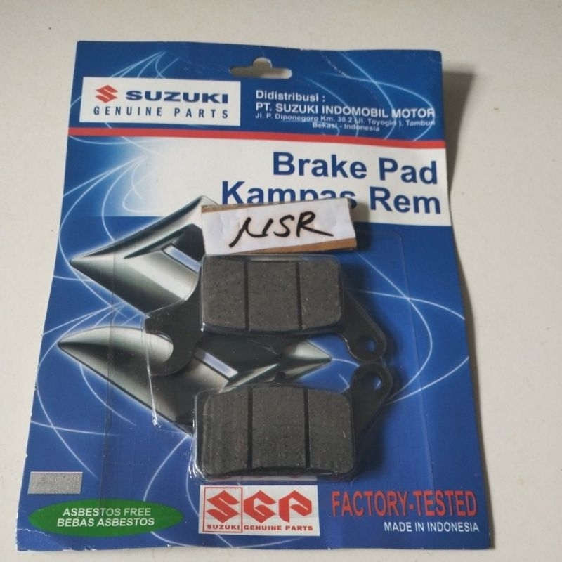 Suzuki SMASH TITAN HAYATE AXELO SHOOTE Front Brake Pads | Shopee ...