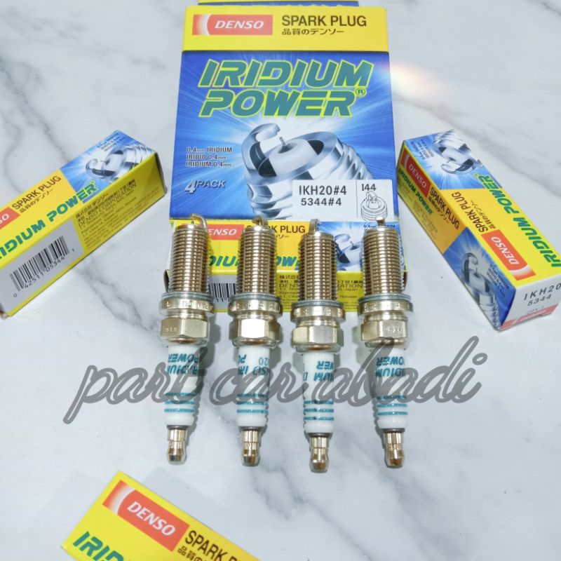 Iridium Spark Plug Set 4Pc Original Denso Innova Reborn Fortuner VRZ ...