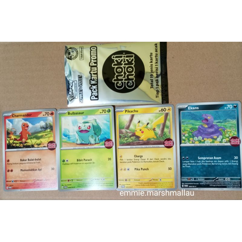 Choki Choki TCG Pokemon Surprise Scarlet & Violet Card | Shopee Philippines