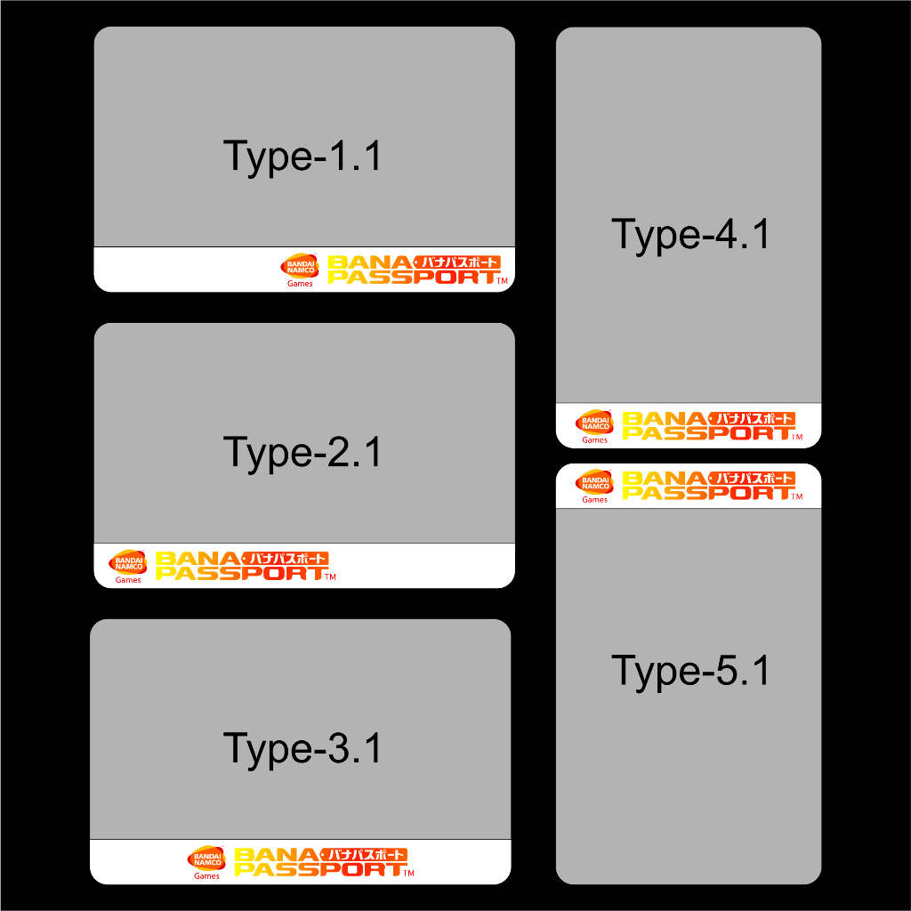 Banapassport Custom Sticker - BanaPass Sticker Lamination / Laminated ...