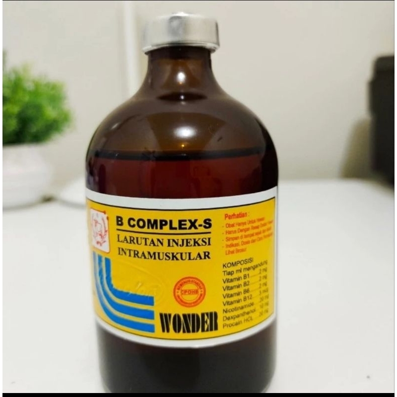 B Complex S Wonder 100 ml Vitamin B Injection Complex Cow Goat Pig ...