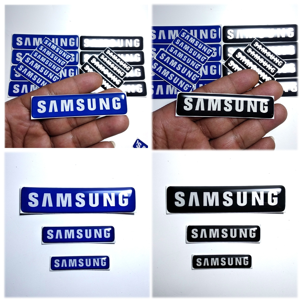 SAMSUNG Stickers 3d Flexible Embossed Stickers | Shopee Philippines