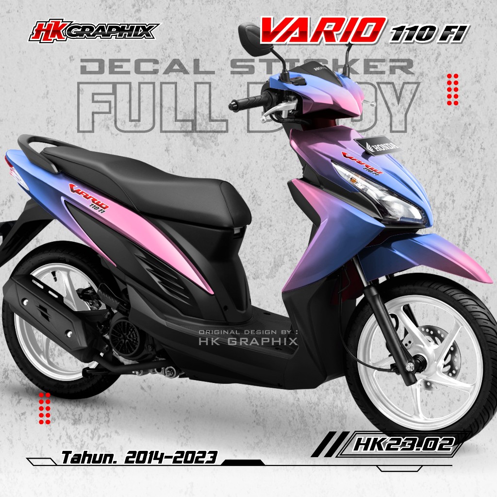 Full Body Sticker Decal Vario 110 Fi ESP 2013 2014 2015 2016 2017 2018 ...