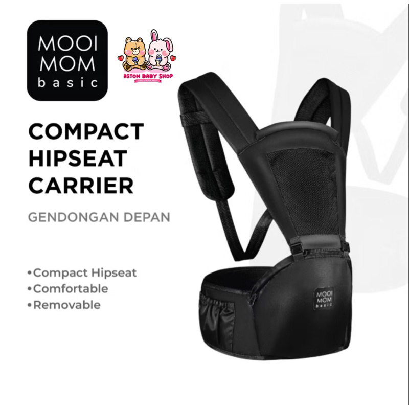 Mooimom Basic Compact Hipseat Carrier Mshape Hipseat Baby Carrier ...