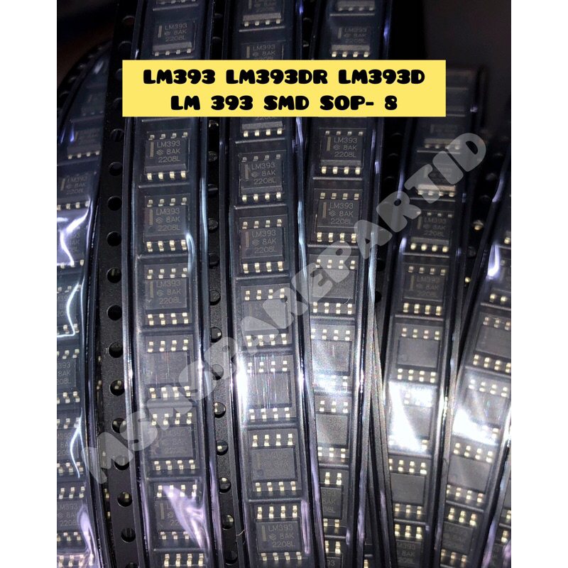 Lm393 LM393DR LM393D LM 393 SMD SOP-8 | Shopee Philippines