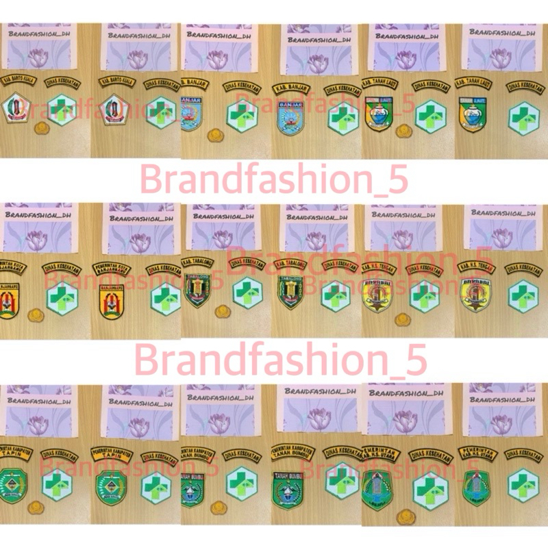 Health Service Badge Emblem Package with Community Health Center ...