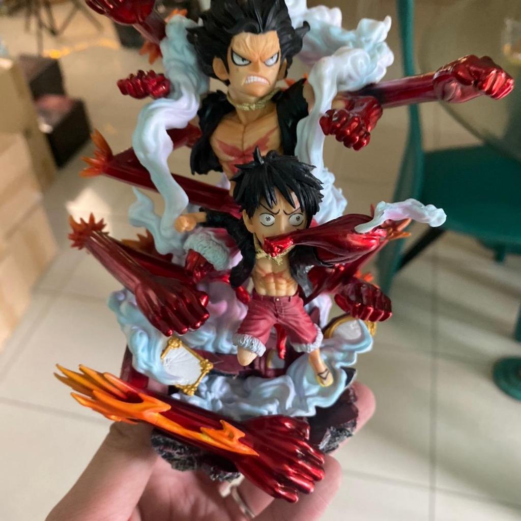 Luffy GEAR 4 Snakeman One Piece PVC Figure Monkey d luffy anime display ...