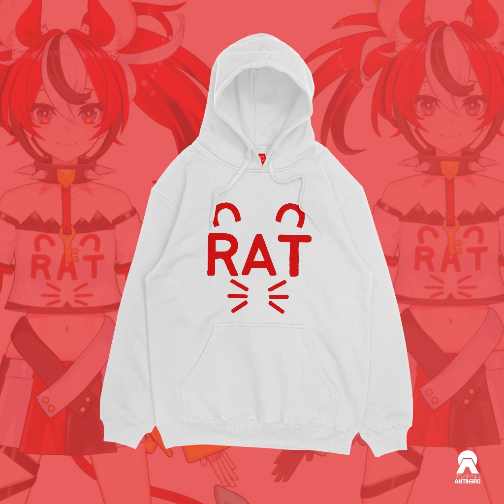 Hoodie Hakos Baelz Hololive Holo EN Council Rat Vtuber Streamer ...