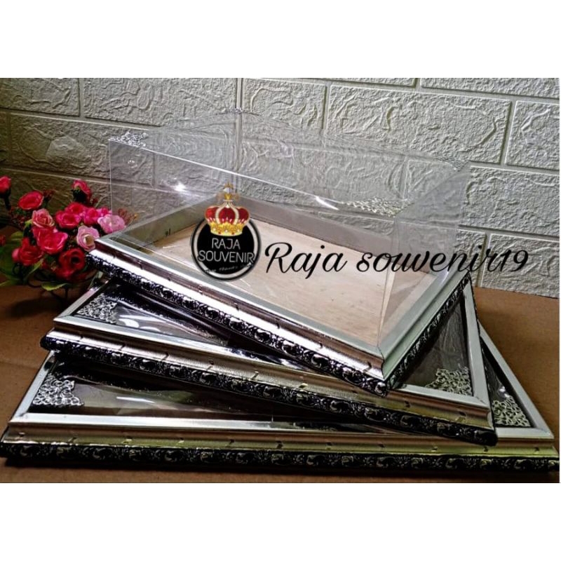 Wedding Gift Box Delivery Box Set of 4 Mica Parcels Decorated with Tile ...