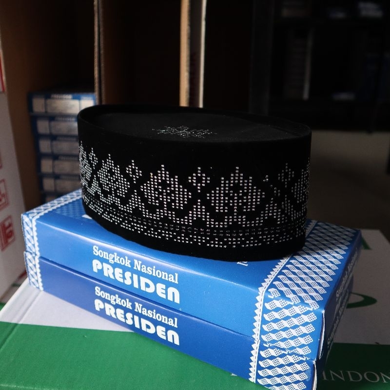 Silver songket batik songkok | Shopee Philippines