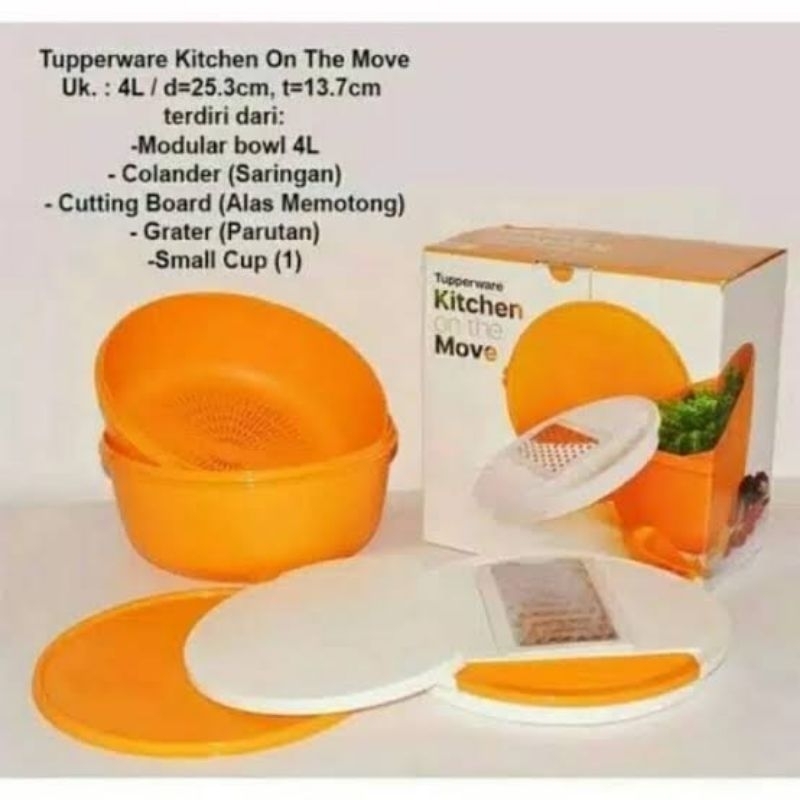 Free RANDOM | Kitchen On The Move Tupperware Set | Shopee Philippines