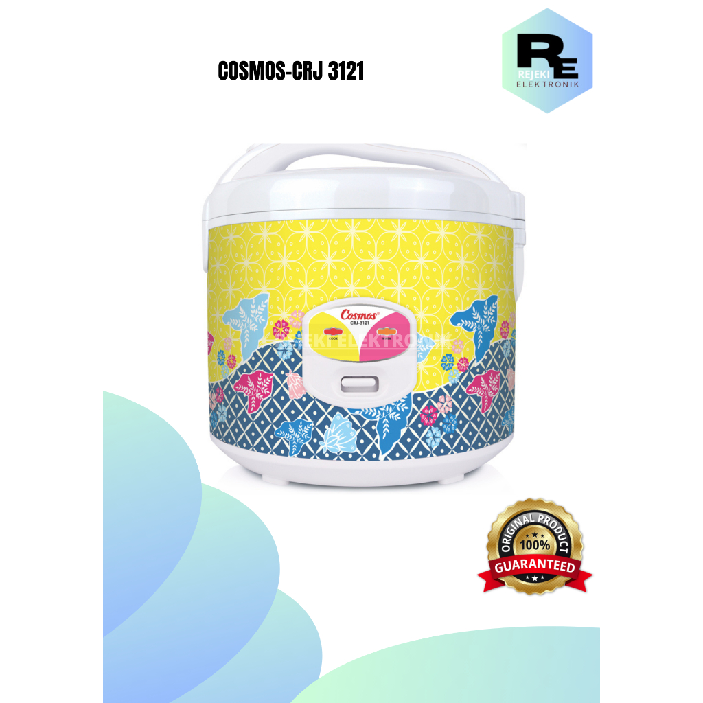 Rice Cooker Cosmos CRJ 3121 - Magicom Cosmos 1.8 L - Magic Com 3 in 1 ...
