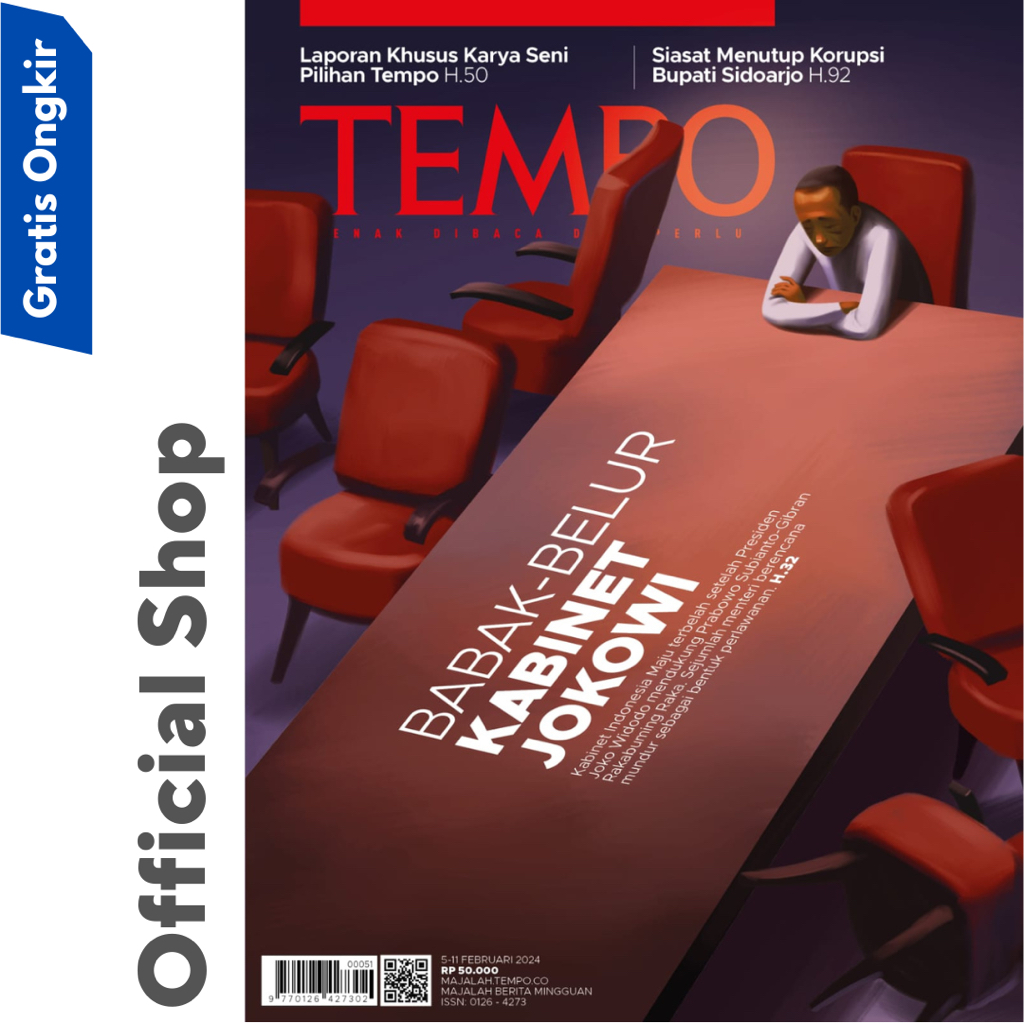 Tempo Magazine Edition 5251 "Babak Belur Cabinet Date 5 FEBRUARY 2024 | Shopee Philippines