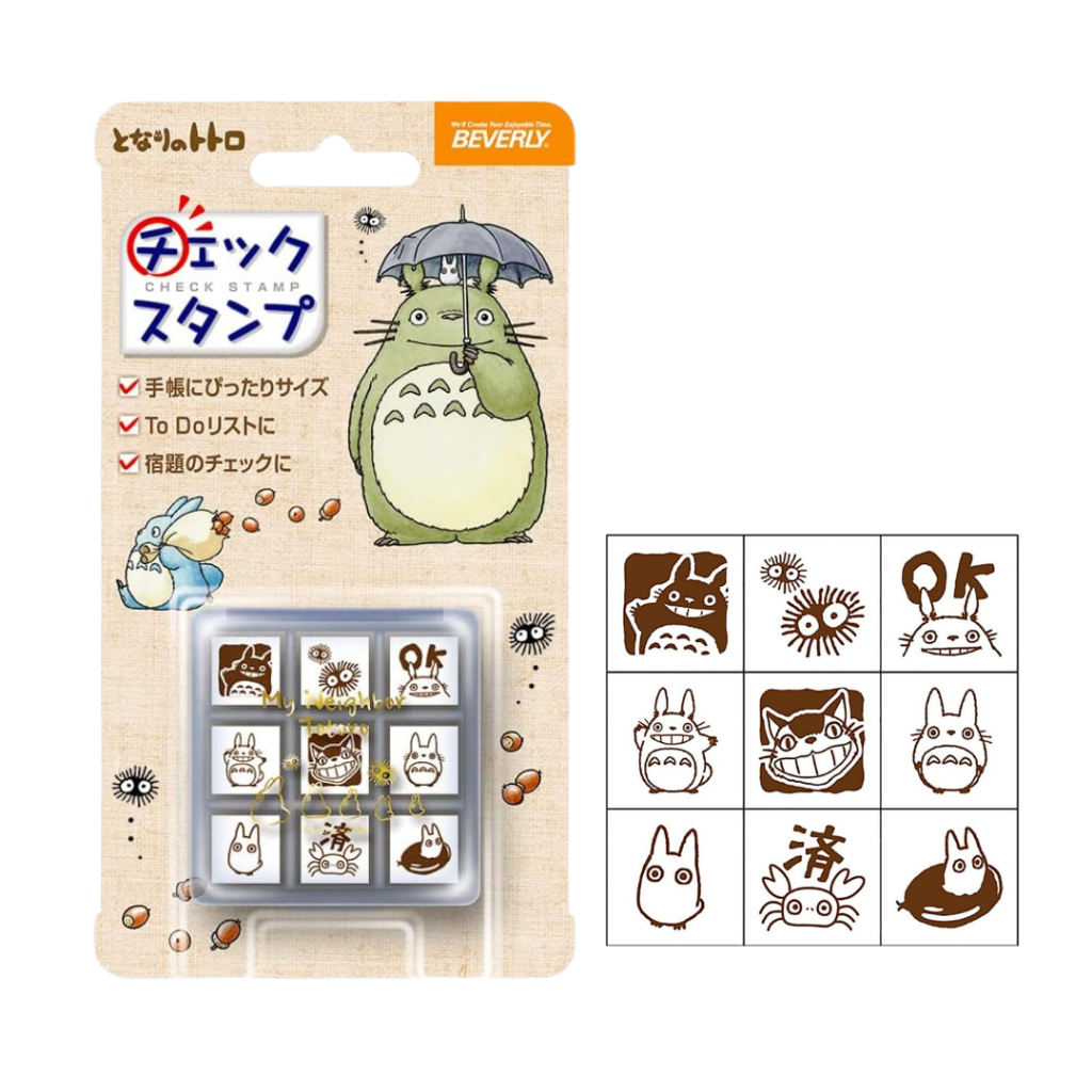 Beverly Mini Stamp Set Studio Ghibli Peanuts Snoopy Disney Princess ...