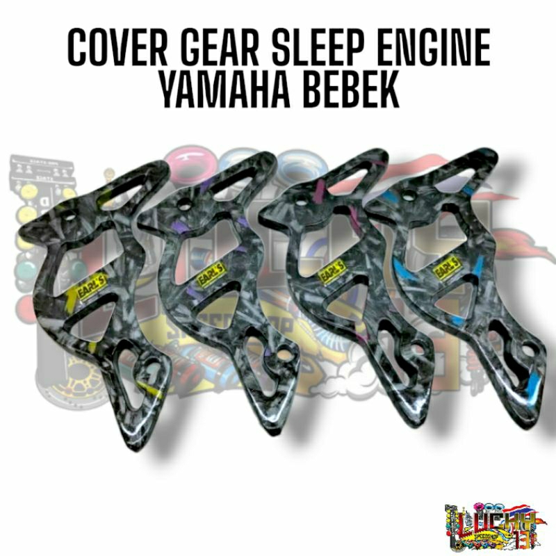Gear Cover Gear Sleep engine PNP Yamaha Jupiter Vega Carbon Forged ...