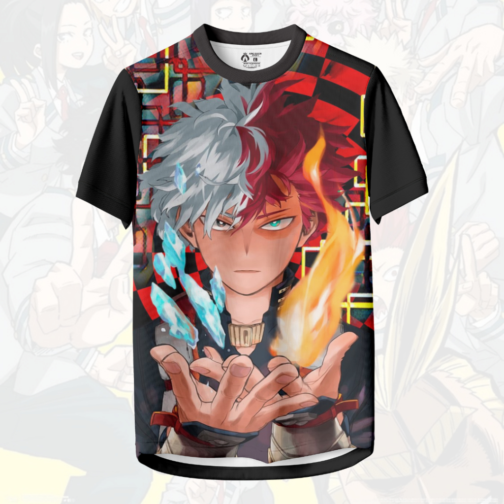 Kq BNHA Series Anime Clothes Fullprint Adults and Children/ Printing ...