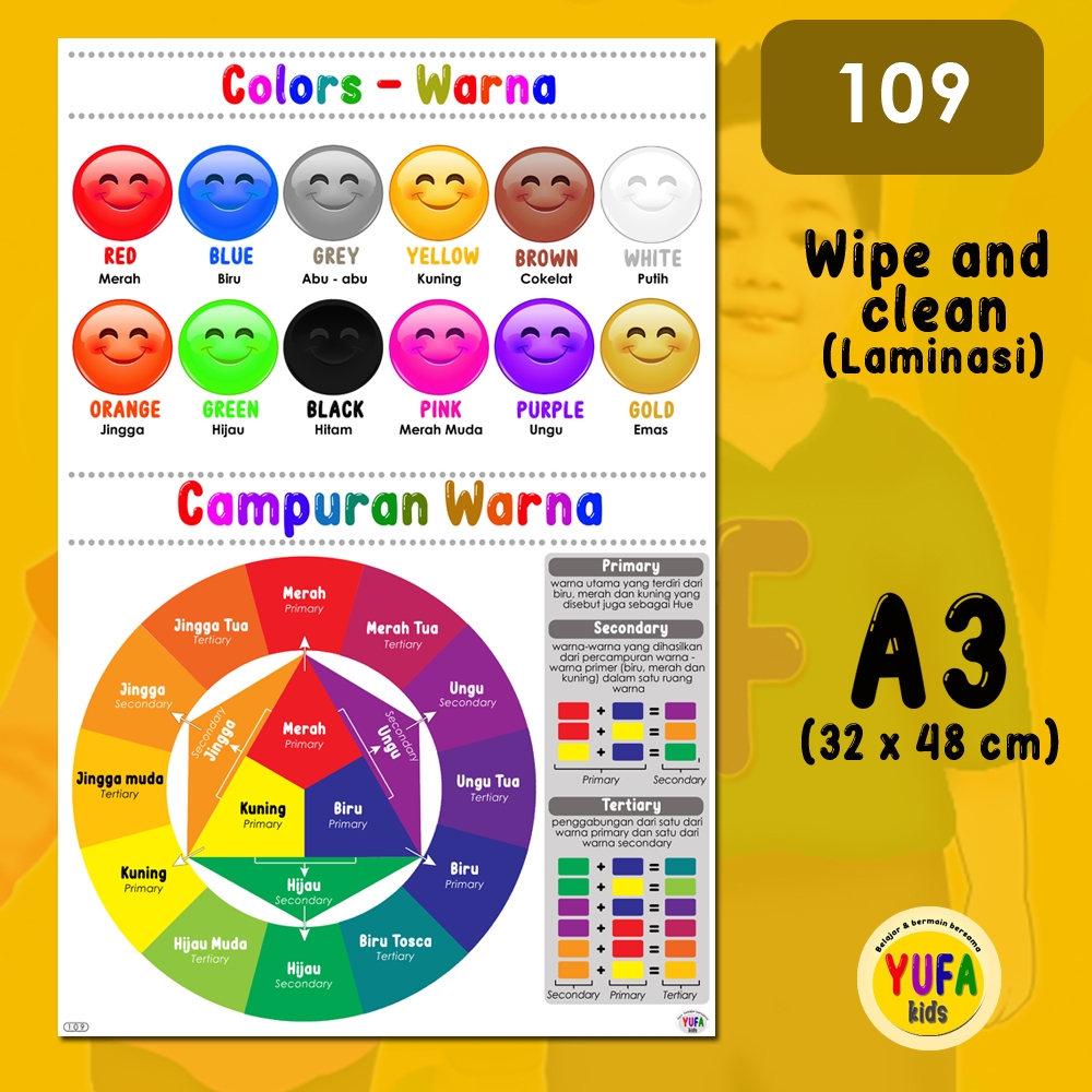 109 posters about getting to know colors part 2 - Children's ...