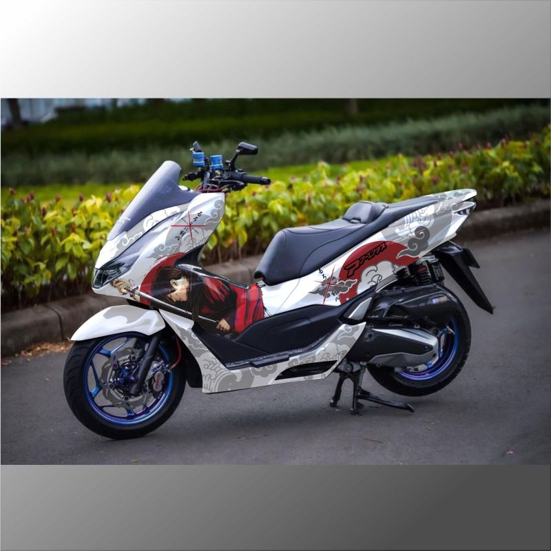 Honda pcx 160/150 full body striping sticker decal, custom Honda pcx ...
