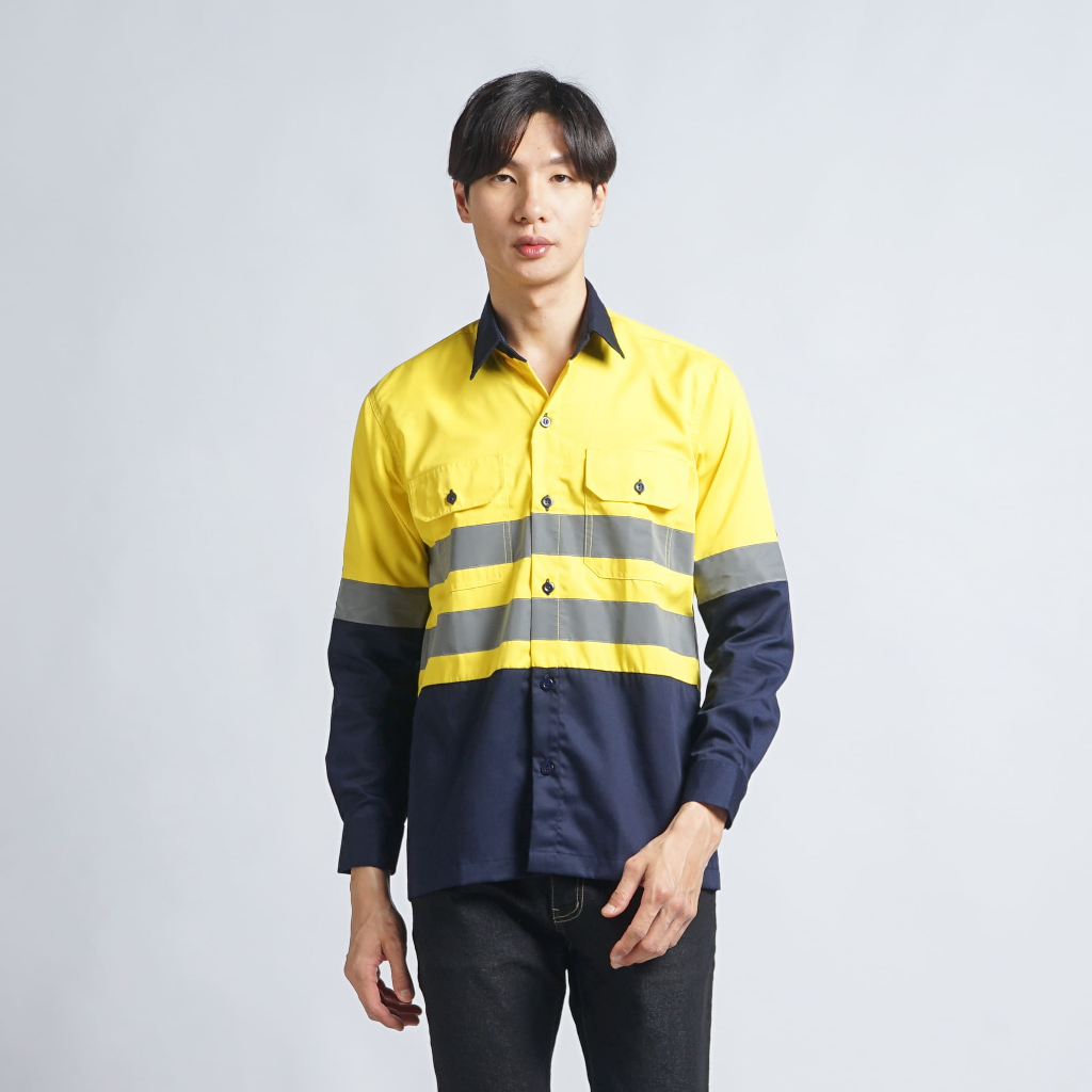 Safety Clothes Wearpack Semi Jacket Double Safety Uniform Work Clothes ...
