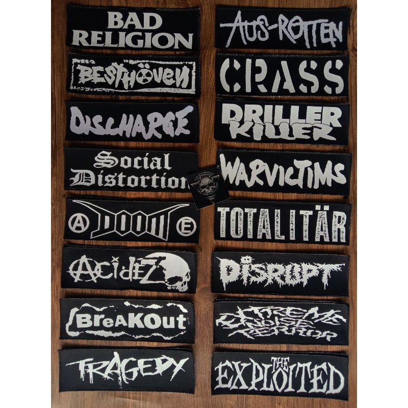 Longpatch || Big Long EMBLEM || Band EMBLEM || Music EMBLEM || Punk ...