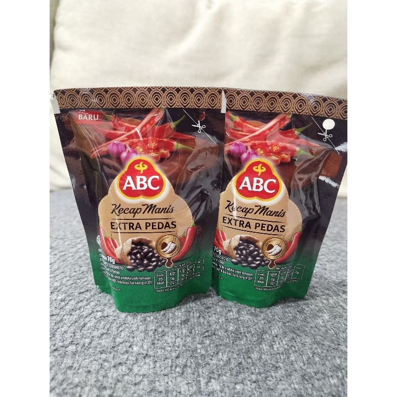 Abc Extra Spicy Soy Sauce Pouch 60gr 1 box (48pcs) | Shopee Philippines