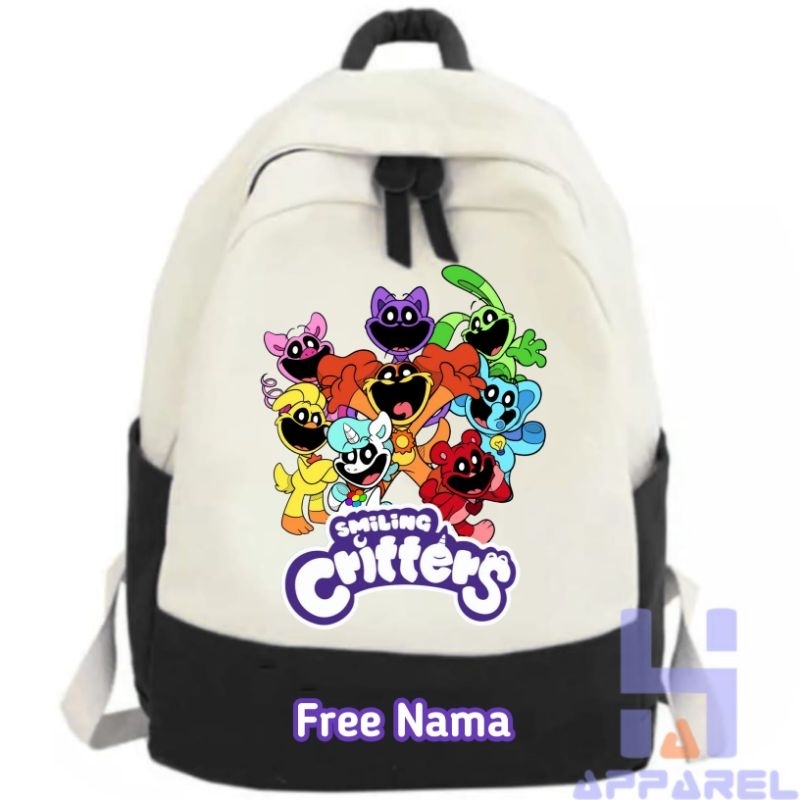 Children's Backpack SMILING CRITTERS POPPY PLAYTIME | Shopee Philippines