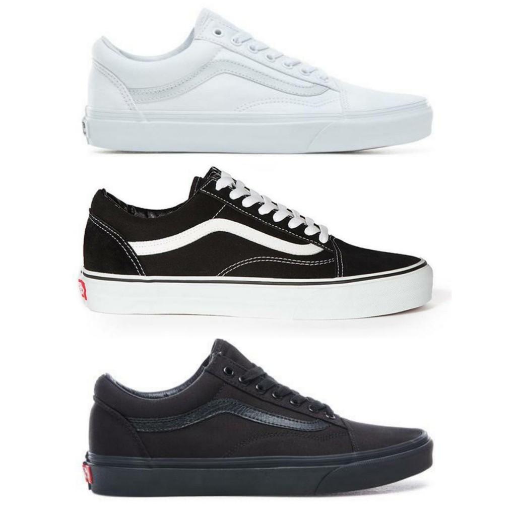 HITAM PUTIH Premium Sepatu Old Skool Vault OG - Black White Classic, OG ...