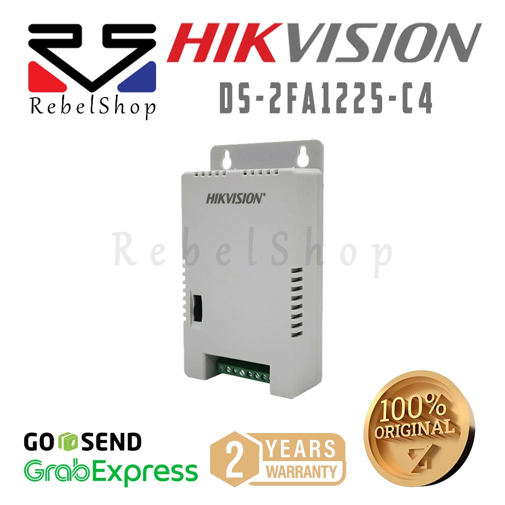 Hikvision DS-2FA1225-C4 4 Channel 4CH CCTV Power Supply Adapter | Shopee Philippines