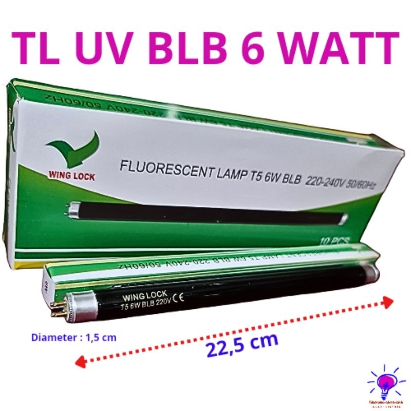 Refill MONEY Check Lamp 6W/REFILL MONEY DETECTOR 6W/TL ULTRA UV 6W ...