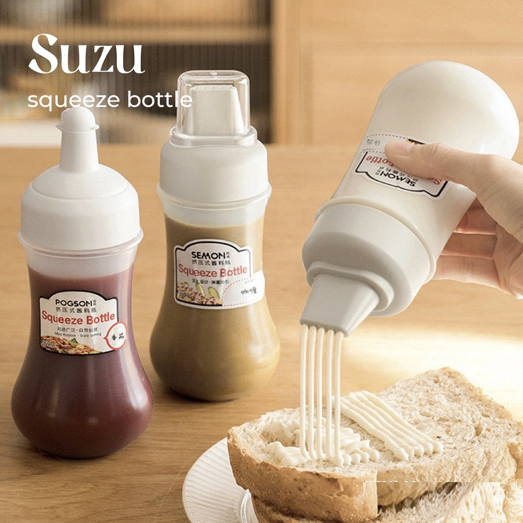 Suzu Sauce Seasoning Bottle Multi-Purpose Mayonnaise Bottle Oil Bottle ...