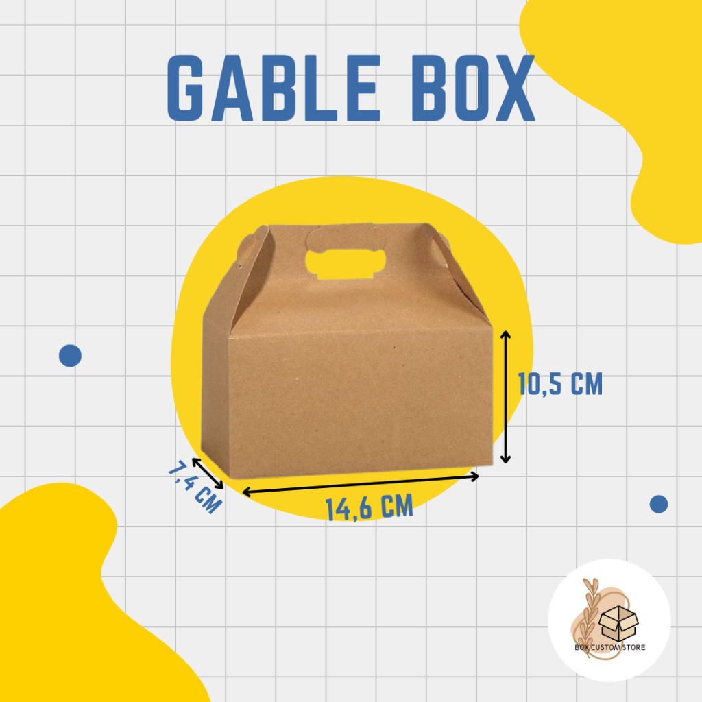 Cardboard / Box Packing - Die Cut Gable Box / Box Hampers / Cake Box ...