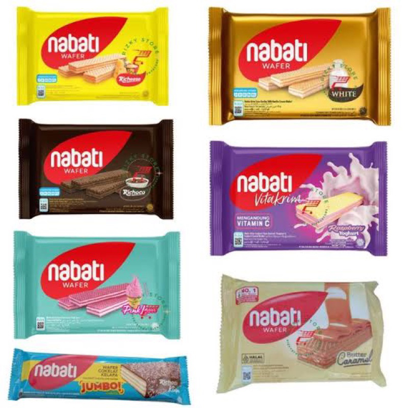 RICHEESE RICHOCO NABATI WAFER TIGHT 2000 / DUS | Shopee Philippines