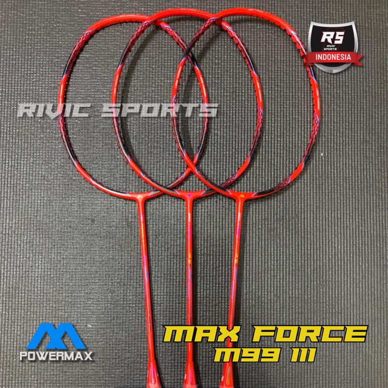 Powermax Max Max FORCE M99 III 33LBS Power Max 100% Original Badminton ...