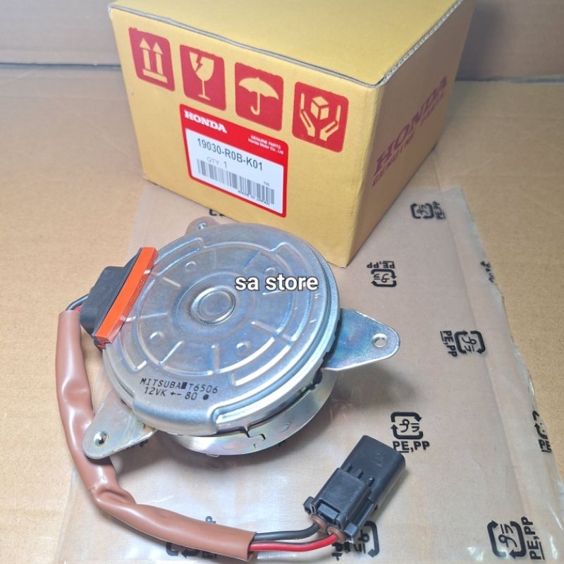 Radiator fan motor - original Honda Brio HRV extra fan dynamo | Shopee ...