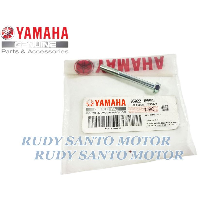 Original Yamaha Nmax Aerox 155 Lexi manifold bolt flangeBolt 95022 ...