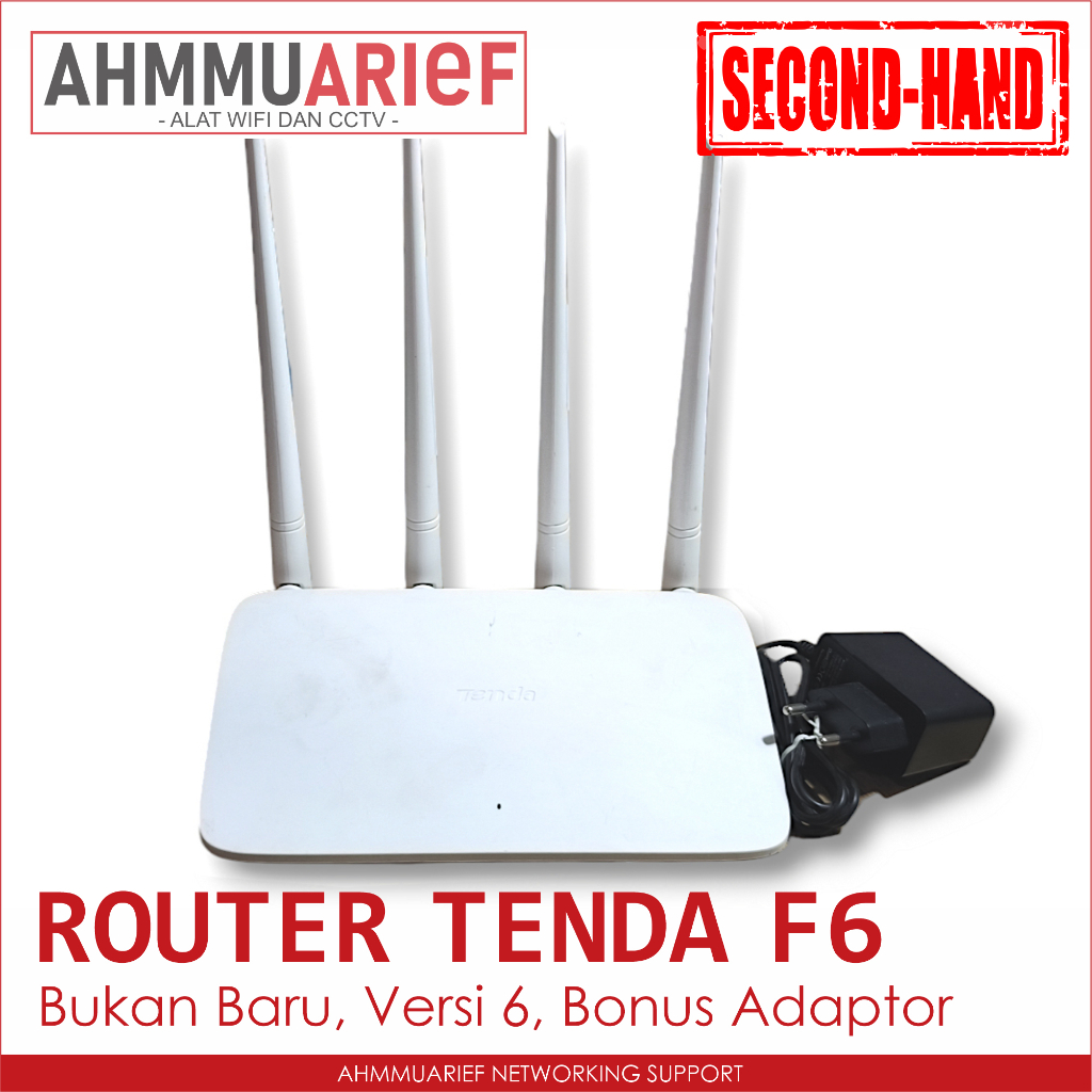 Wifi ROUTER TENDA F6 WIFI ACCESSORIES POINT | Shopee Philippines