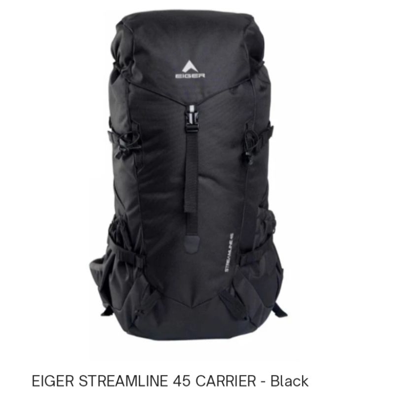 CARRIER 45 liter bag - Black | Shopee Philippines