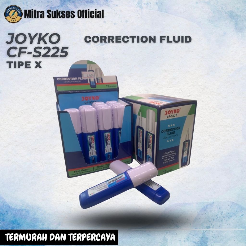 Type X Liquid Liquids CORRECTION FLUID 1PACK CF S225 (12pcs) | Shopee ...