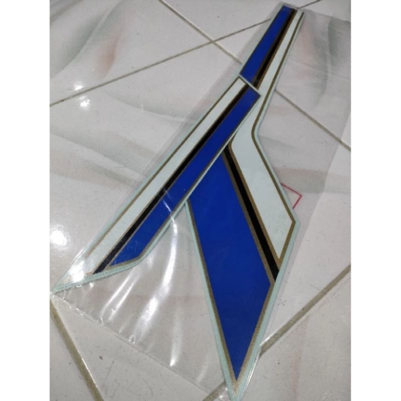 HITAM Striping Decal Polet Sticker Honda CB GL100 GL 100 K5 K5 Blue ...