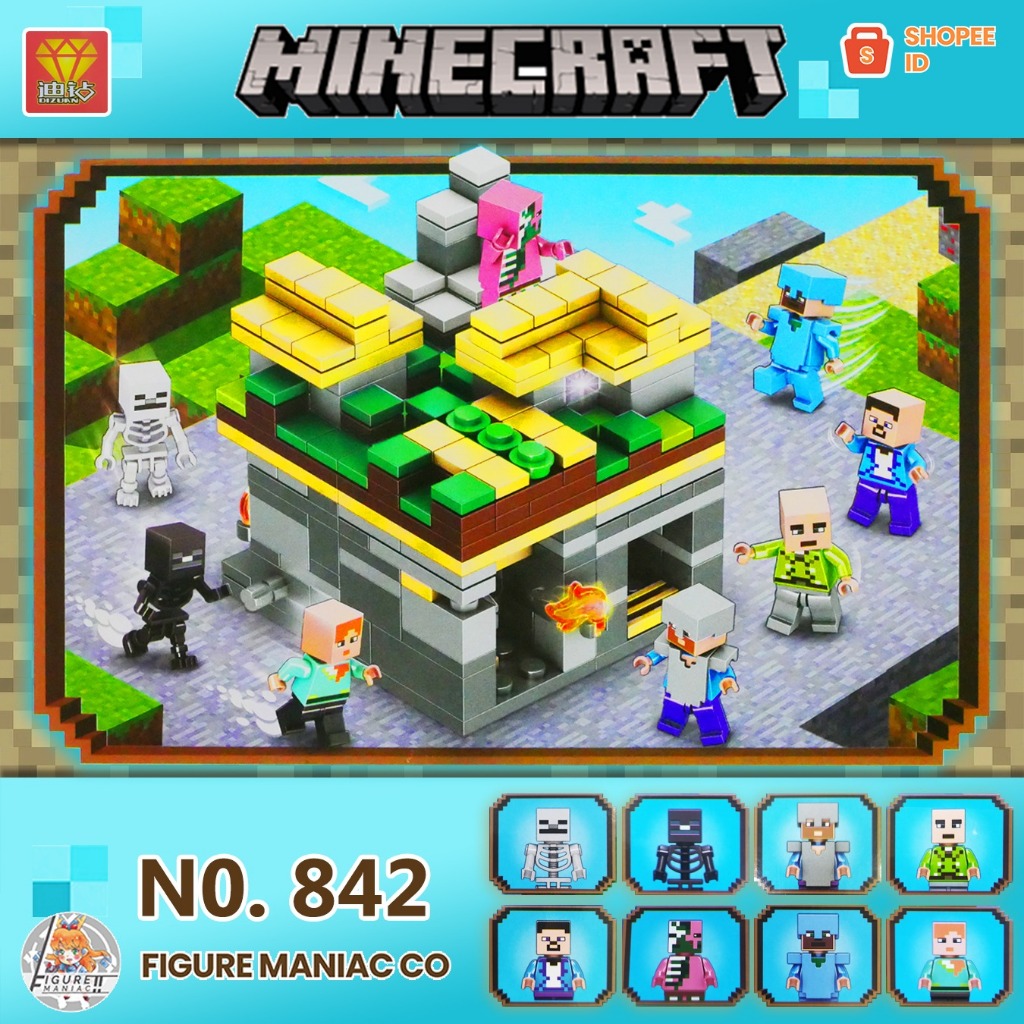 Figure Maniac - Children's Toy Building Blocks / Nano Block Bricks ...