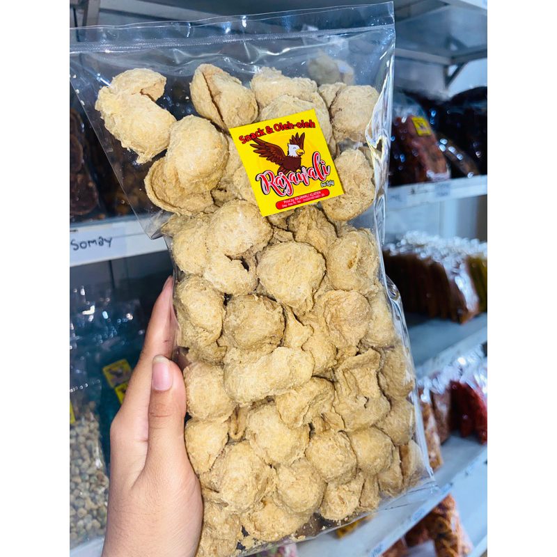 Super Crispy Savory Salted Balik Tofu chips 250gr Bowl Tofu Crackers ...