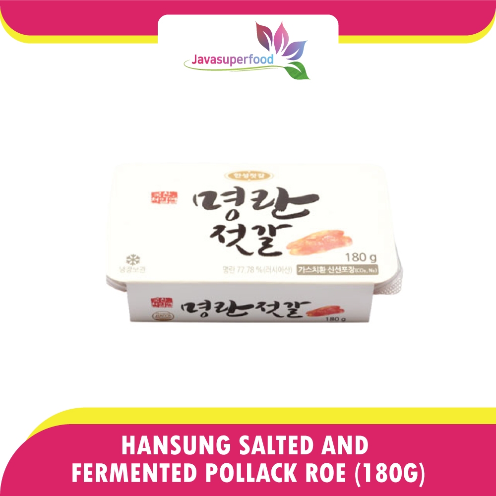 Hansung salted and fermented pollack roe 180G | Shopee Philippines