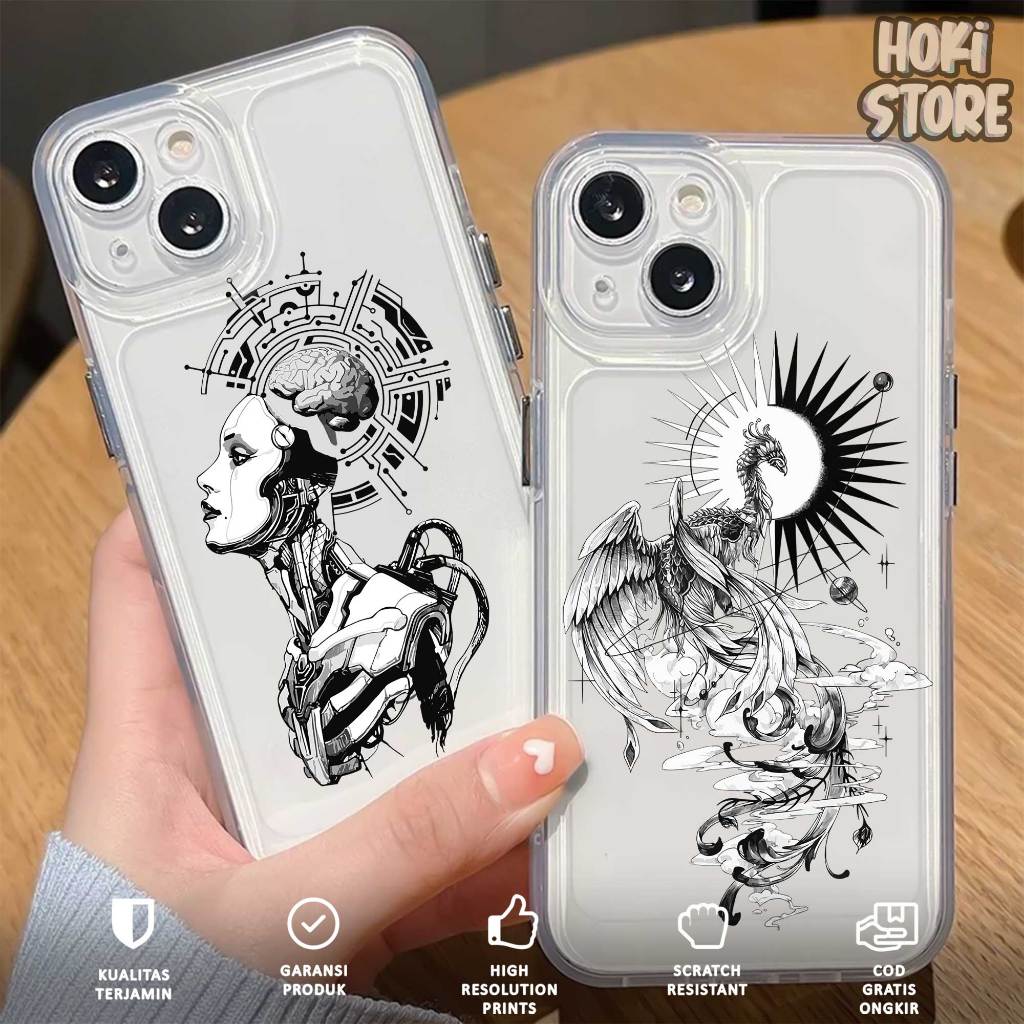 HP CASE XIAOMI REDMI 13C 13T A1 A2 12C 12T 12T PRO NOTE 12 NOTE 12 PRO ...