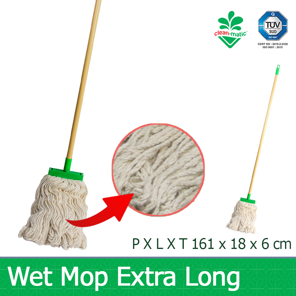 Myhomey Wet Mop Extra Long Cleanmatic Floor Mop 970117 | Shopee Philippines