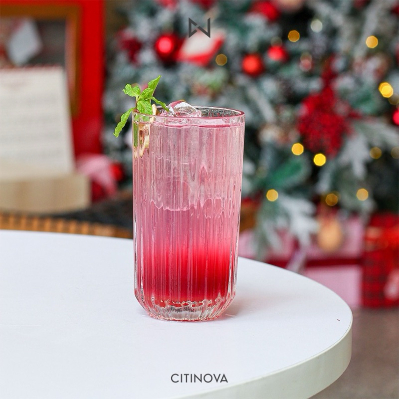Citinova LOV Glass Cup Tall Round Glass Cup Juice Mocktail Cocktail ...