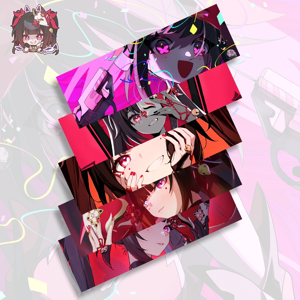 Honkai Star Rail Sparkle Slap Sticker - Waterproof Vinyl Sticker - Slap ...