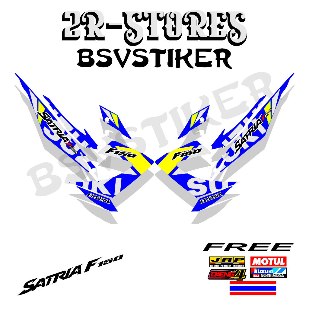 Satria fu facelift 3, suzuki satria 150 facelift graphic striping ...