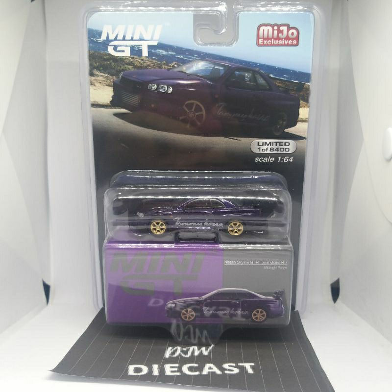 Mini GT MGT 616 Mijo Nissan Skyline GTR R34 Tommykaira Rz Midnight ...