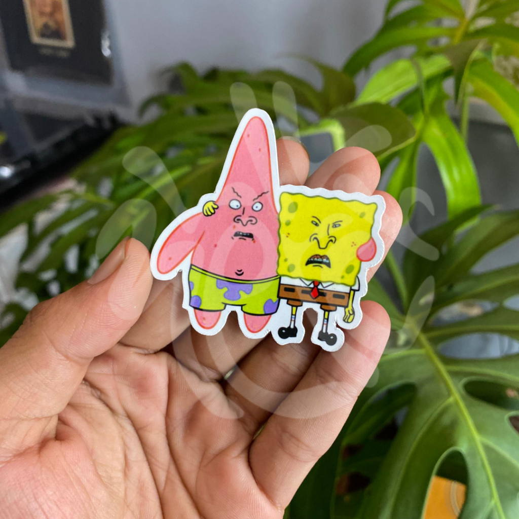 HP Patrick star & spongebob stickers / aesthetic stickers / tumblr ...