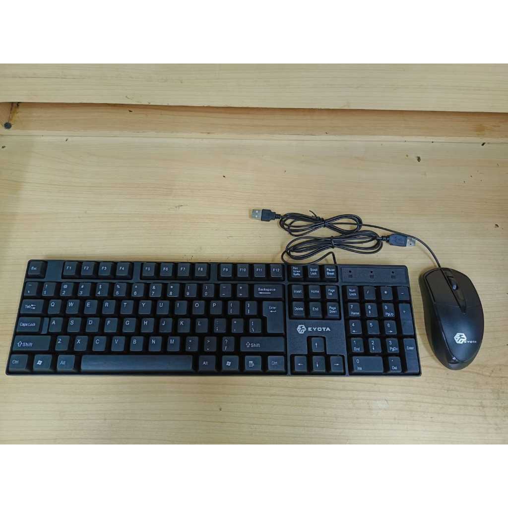 Eyota K33 Standard Office keyboard and usb mouse | Shopee Philippines